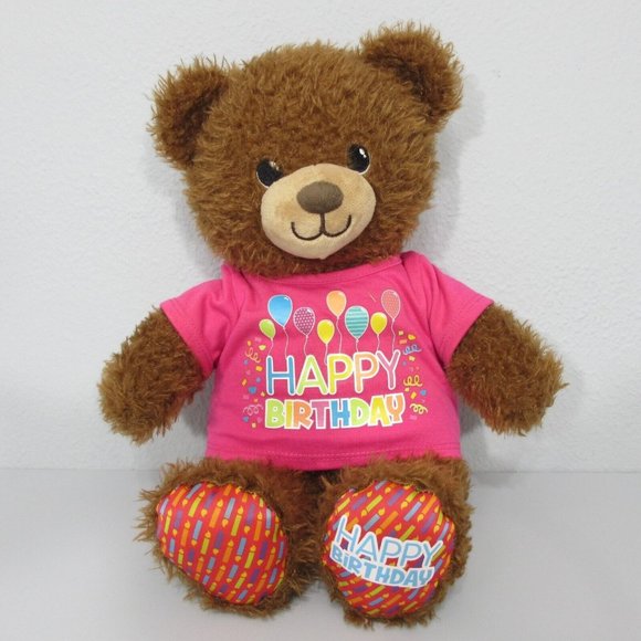 Build-A-Bear | Toys | Bab Build A Bear Happy Birthday Bear 6 Inch Plush ...